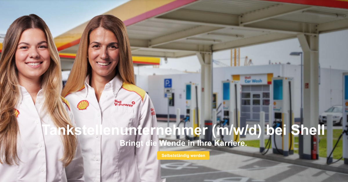 Ihre Karriere als Tankstellenunternehmer › Shell Deutschland GmbH